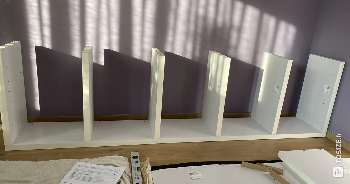 Meuble TV DIY de Nadia - Élégant et fonctionnel avec {{ tosize_current ...