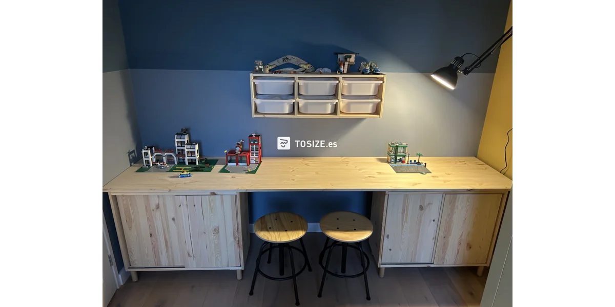 Mesa LEGO y solución de almacenamiento DIY: Proyecto creativo de ...