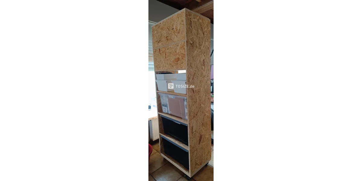 OSB-Schrank DIY Inspiration – Design von Bram | TOSIZE.de