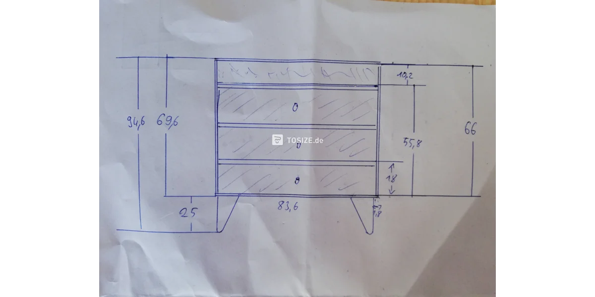DIY Wickelkommode aus Fichtenholz | TOSIZE.de