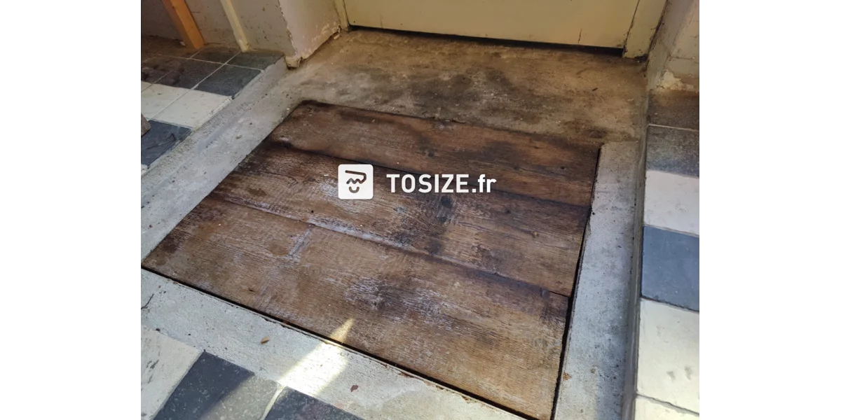 Trappe rampante renouvelée avec du contreplaqué de béton, par Bas ...