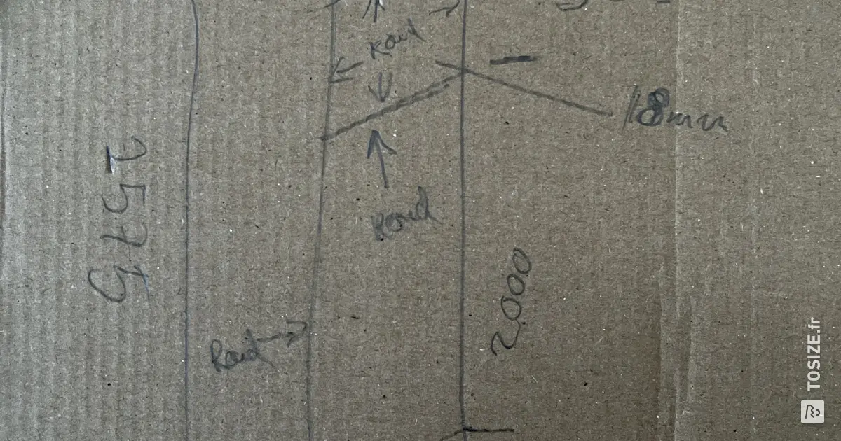 Une conversion de réfrigérateur et un placard intégré en MDF Ground ...