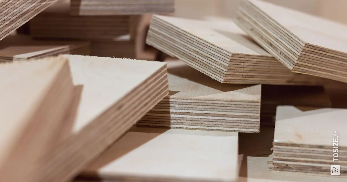 Contreplaqué coupé sur mesure gratuitement | TOSIZE.fr