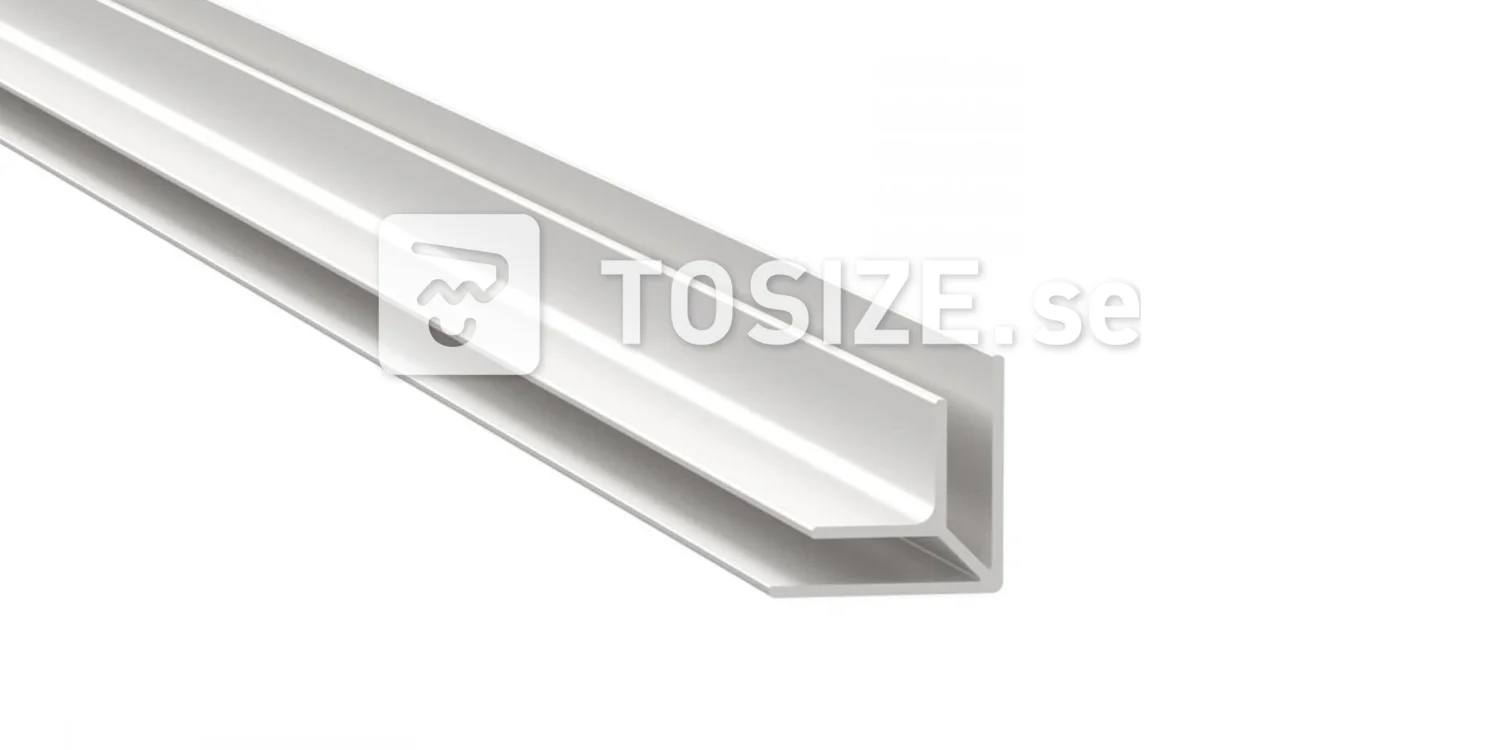 Binnenhoekprofiel aluminium t.b.v. 4 mm wandpaneel | TOSIZE.se