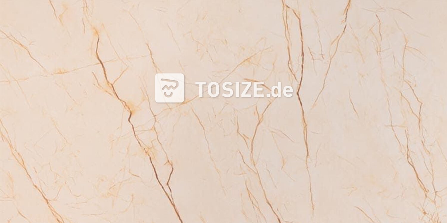 Luxus-Wandpaneel Marmor beige auf Maß geschnitten - TOSIZE.de