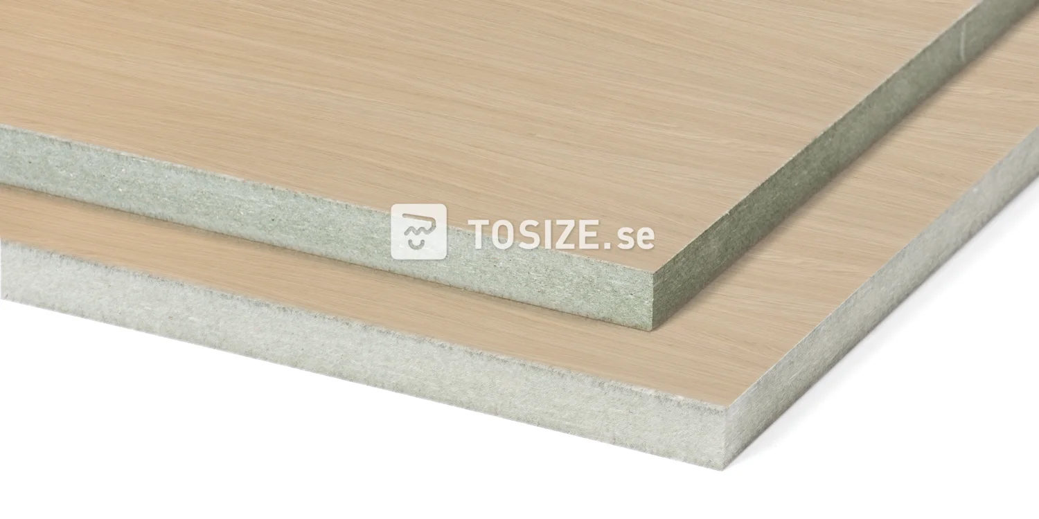 Order MDF Water-resistant Oak Quartered Veneered panels by size | TOSIZE.se