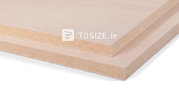 MDF Steamed Beech Veneered online to measure - TOSIZE.ie