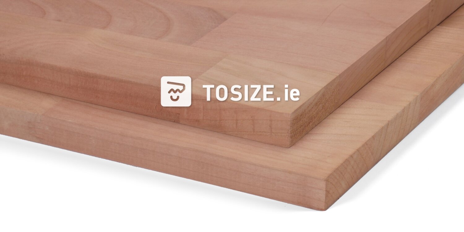 Solid wood with cherry look cut to size - TOSIZE.ie