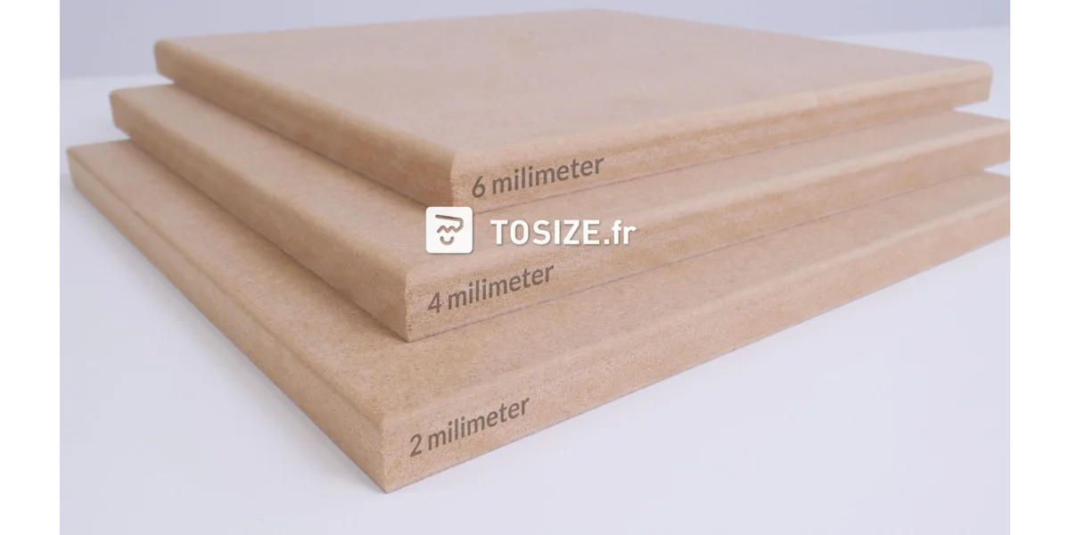 Rebord de fenêtre fait maison en feuille MDF | TOSIZE.fr