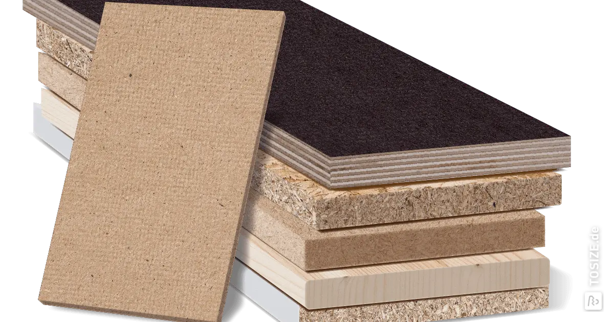 Plattenmaterial aus dem Online-Sägewerk kaufen | TOSIZE.de